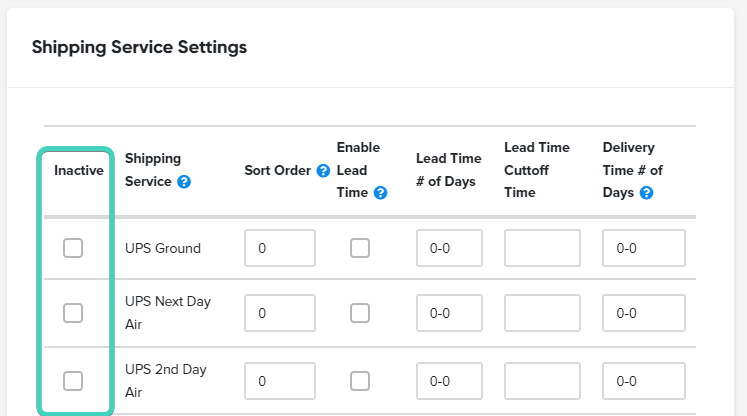 Troubleshooting No Shipping Options – Knowledge Center