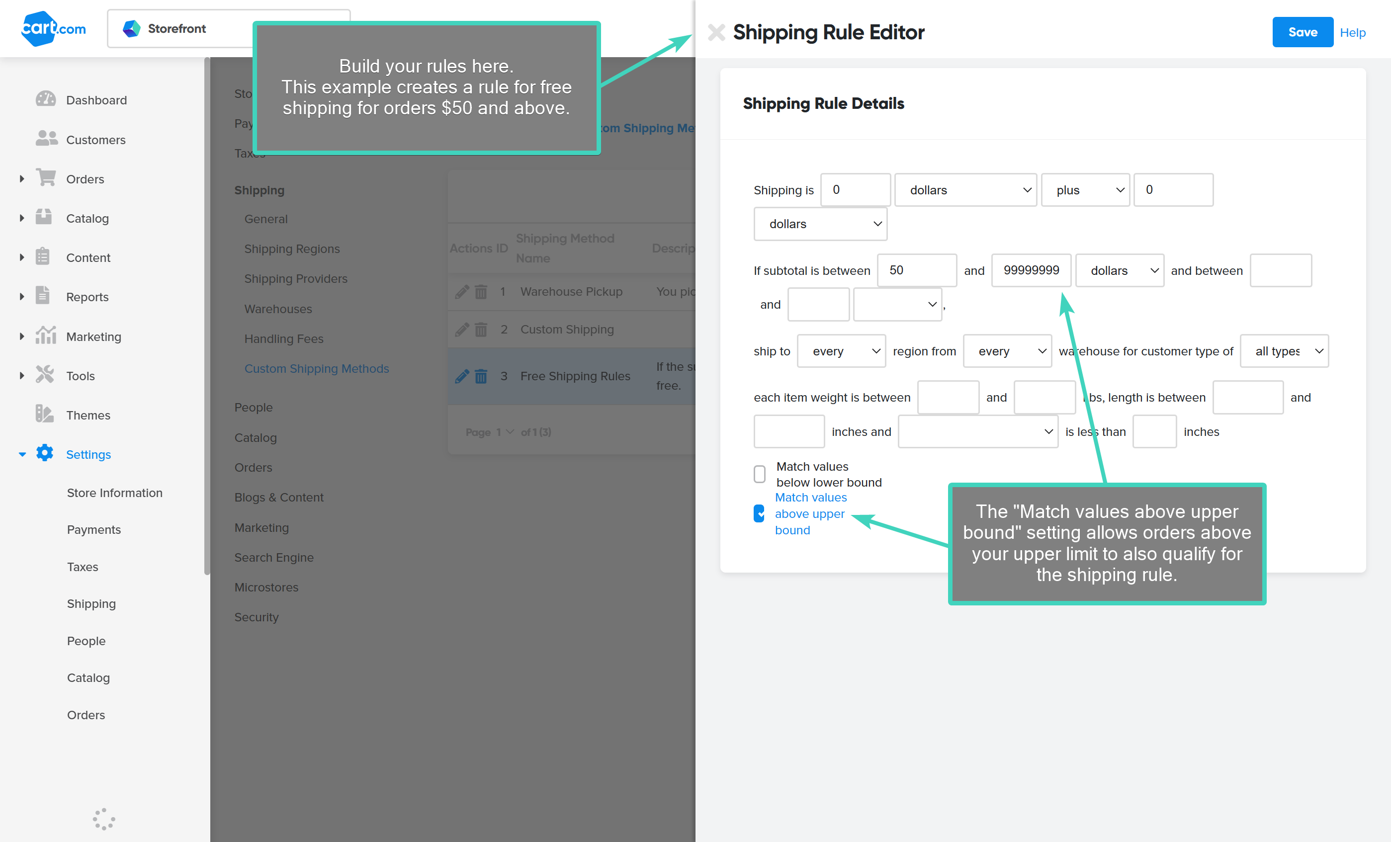 How to use Custom Shipping Methods – Knowledge Center