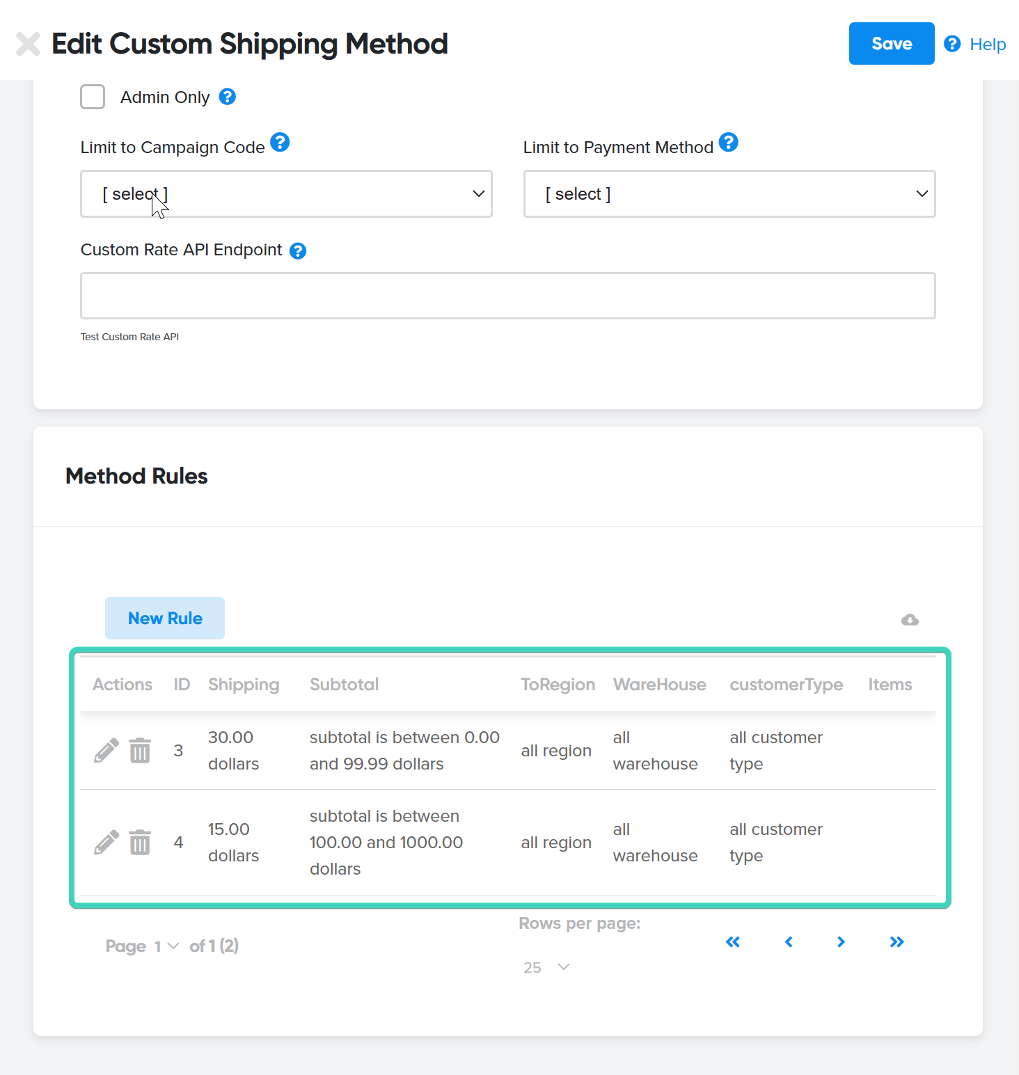 How to use Custom Shipping Methods – Knowledge Center